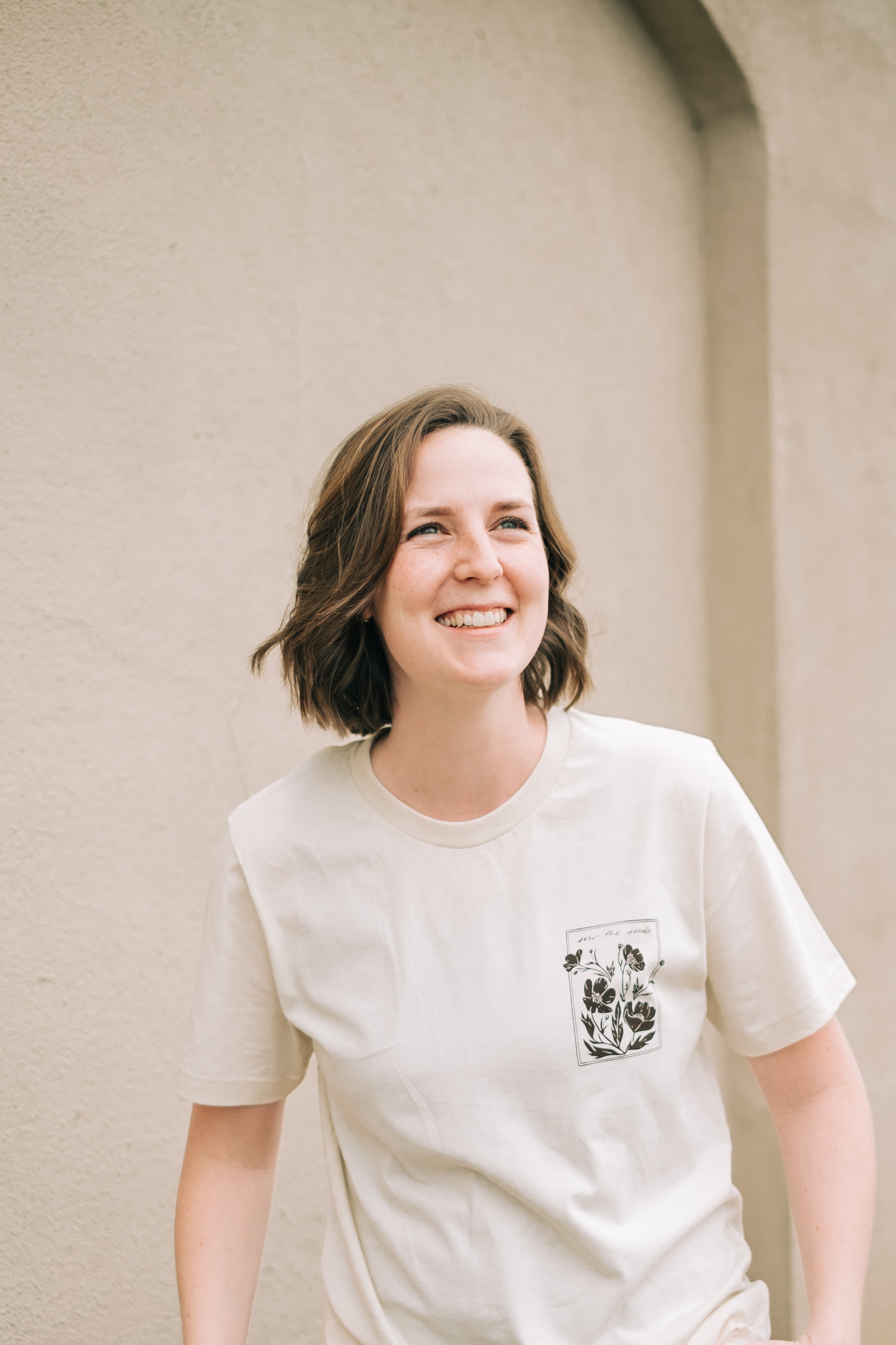 Sow the Seeds T-shirt in Cream – These Stones